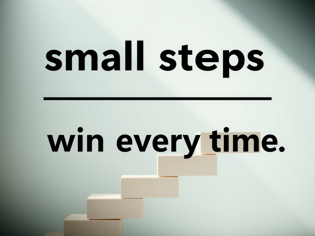 Why Small Steps Win Every Time – Digital Five L